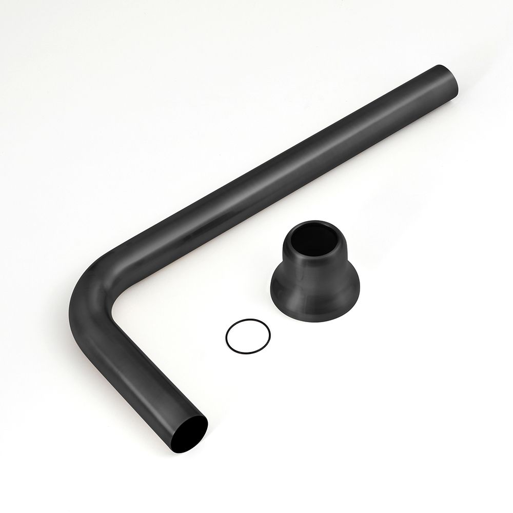 Milano Elizabeth - Low Level Toilet Flush Kit - Black