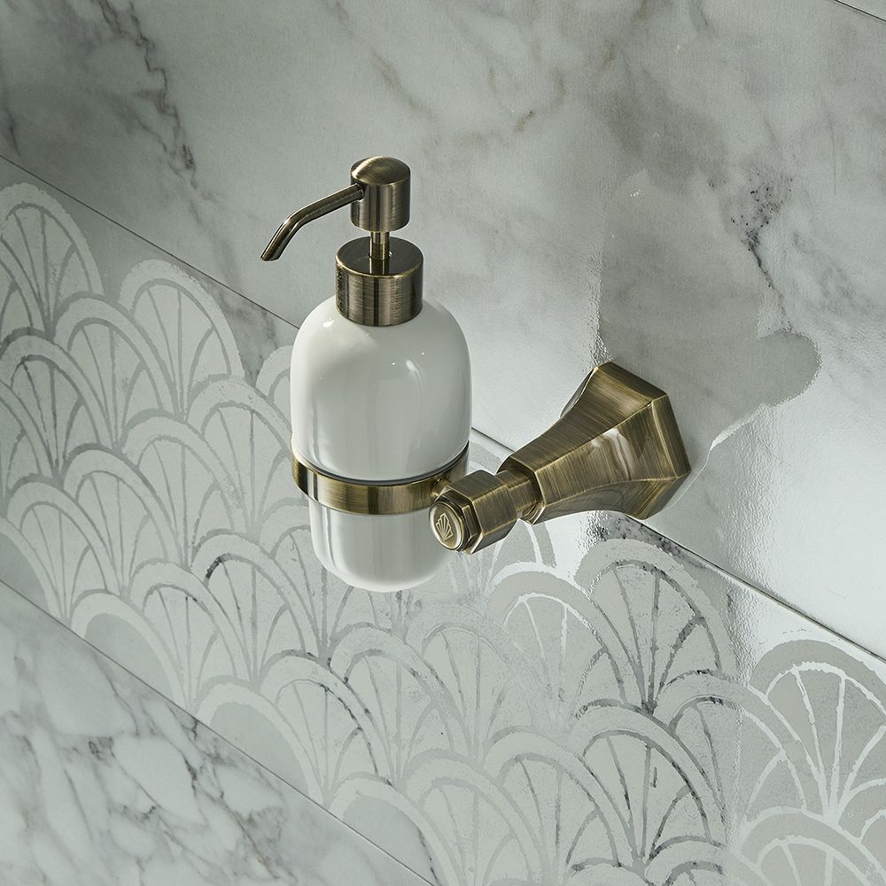 Milano Earlham - Art Deco Soap Dispenser - Choice of finish
