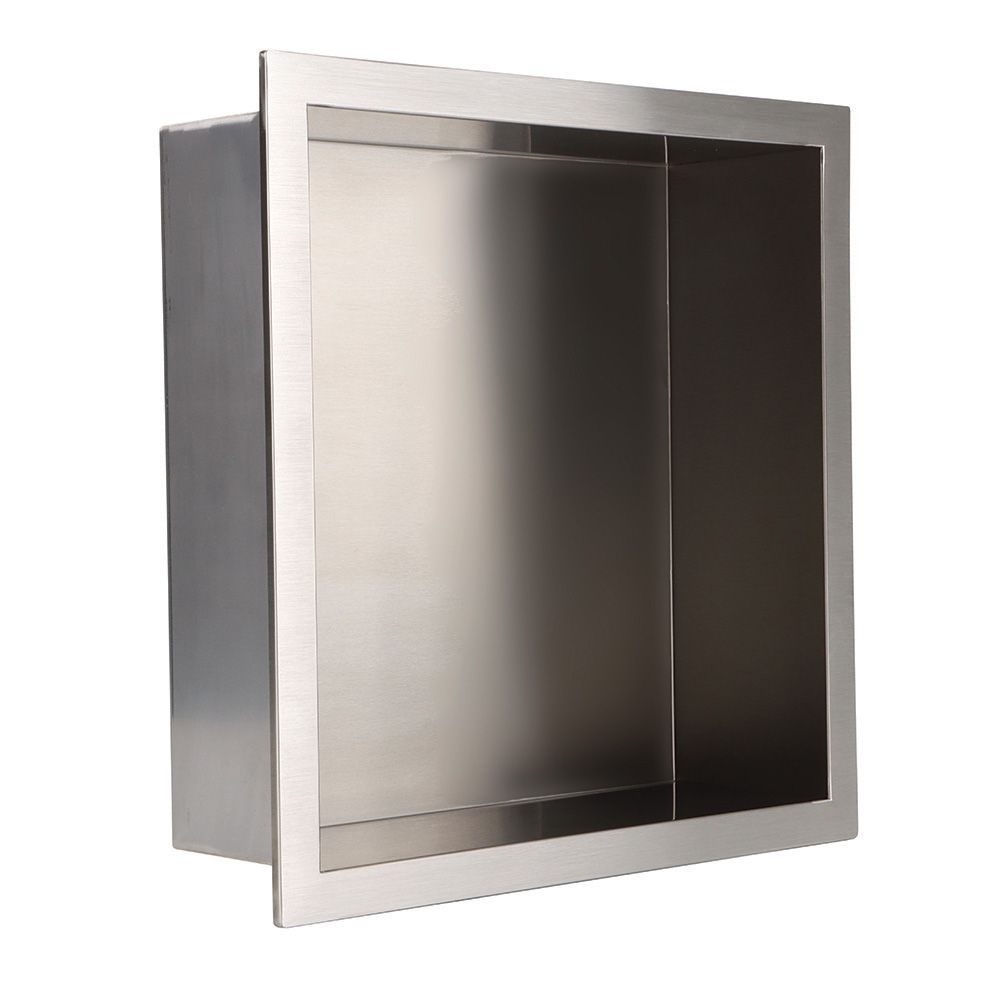 Milano - 340mm Square Shower Niche - Choice of Finish
