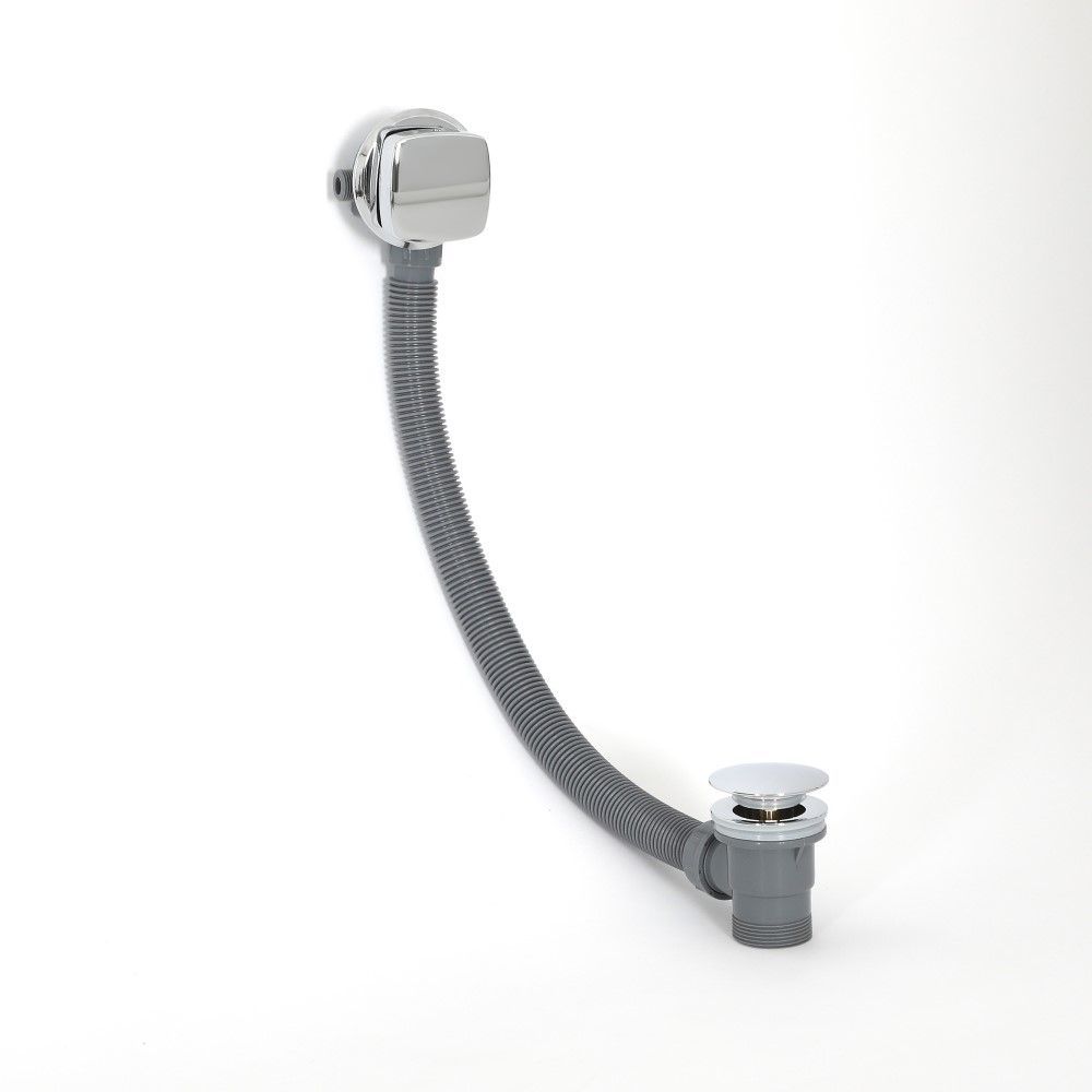 Milano - Modern Overflow Bath Filler and Waste - Choice of finish