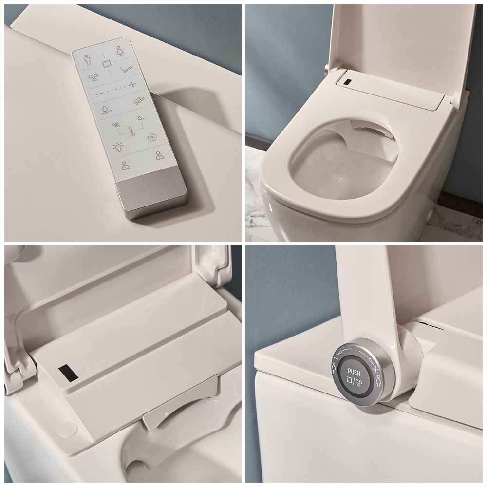 Milano Luxus - Back to Wall Japanese Bidet Toilet