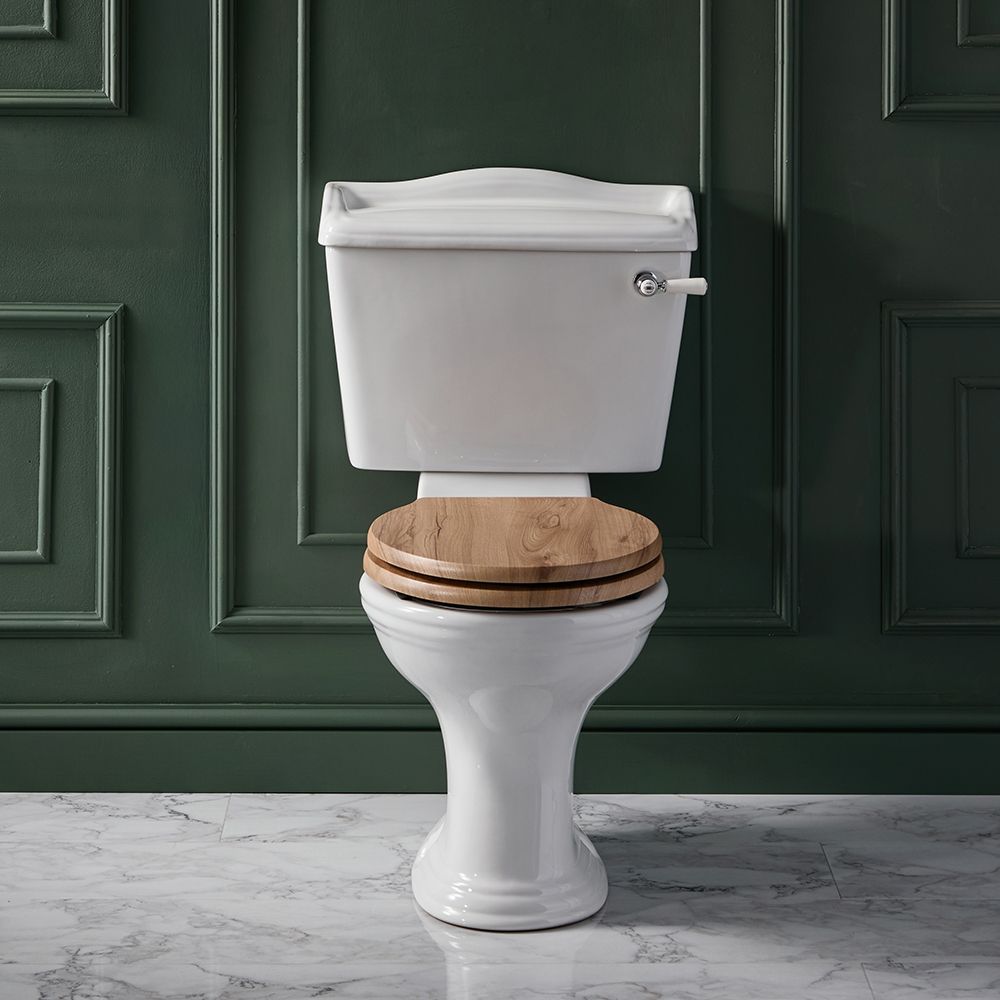 Milano Towneley - Traditional Close Coupled Toilet with Cistern and ...