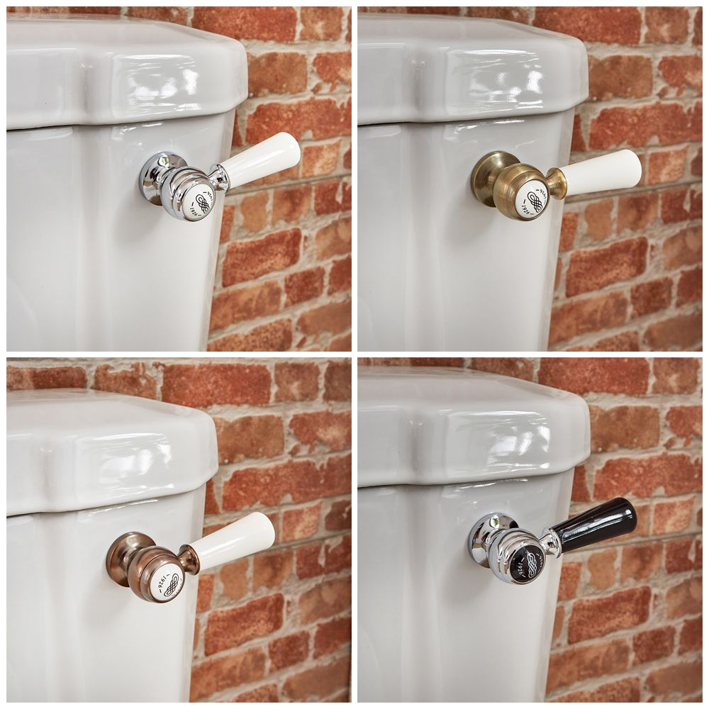 Milano Richmond - Traditional Comfort Height Low Level Toilet with ...