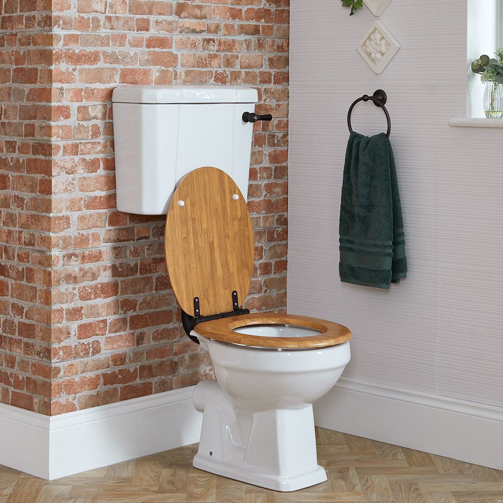 Milano Richmond - Traditional Comfort Height Low Level Toilet with ...