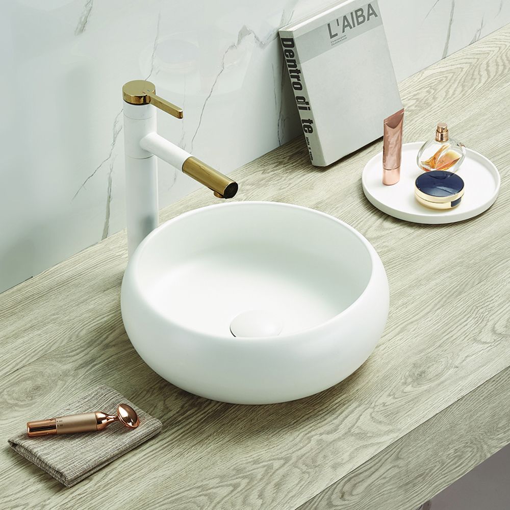 Milano Elements - Round Countertop Basin - 360mm (No Tap-Holes ...
