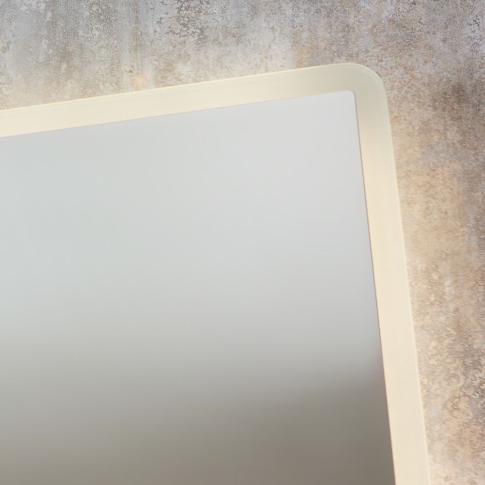 Milano Dawson - Modern Anti-Fog LED Mirror - 600mm x 800mm
