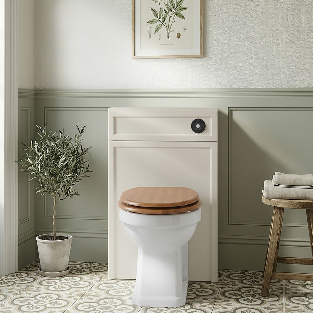 Milano Thornton - Traditional WC Unit with Richmond Back to Wall Toilet ...