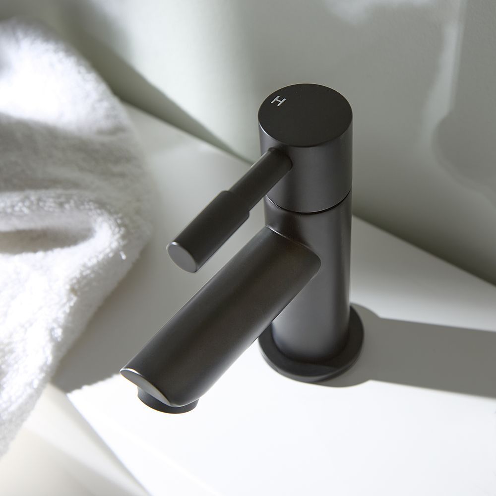 Milano - Modern Basin Pillar Taps - Choice of finish