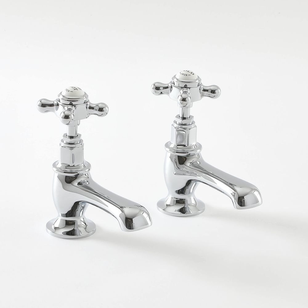 Milano Elizabeth - Traditional Crosshead Basin Pillar Taps - Choice of ...