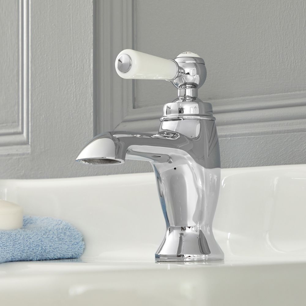 Milano Elizabeth - Traditional Single Lever Mono Basin Mixer Tap ...