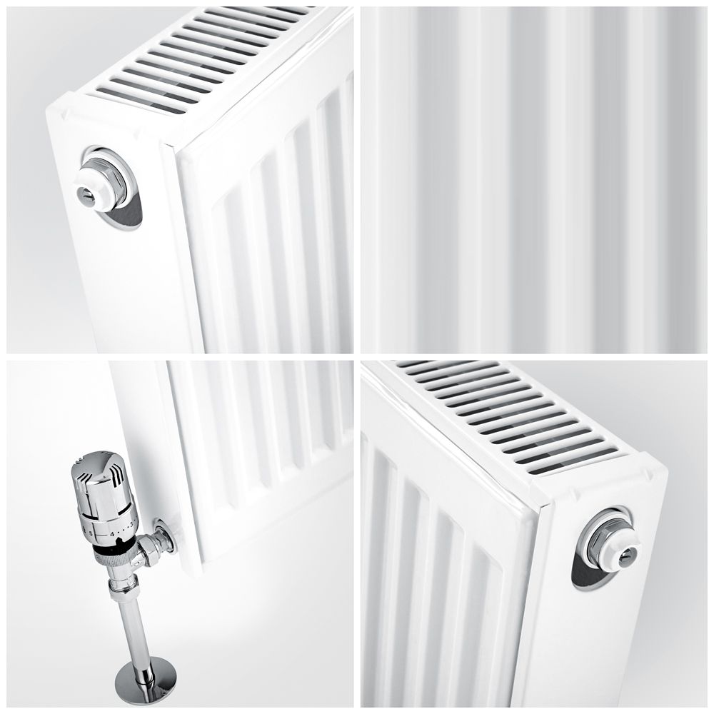 Milano Compact - Single Panel Radiator - Multiple Sizes Available (Type 11)