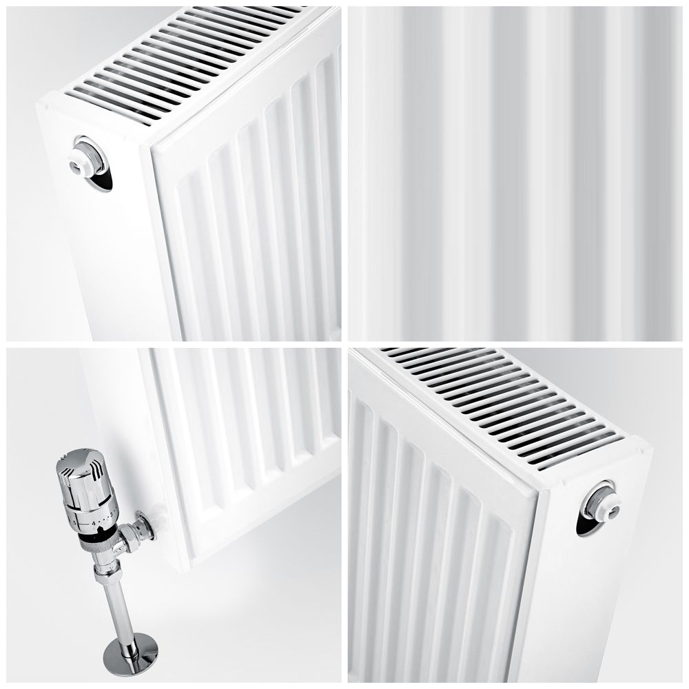 Milano Compact - Double Panel Radiator - Multiple Sizes Available (Type 22)