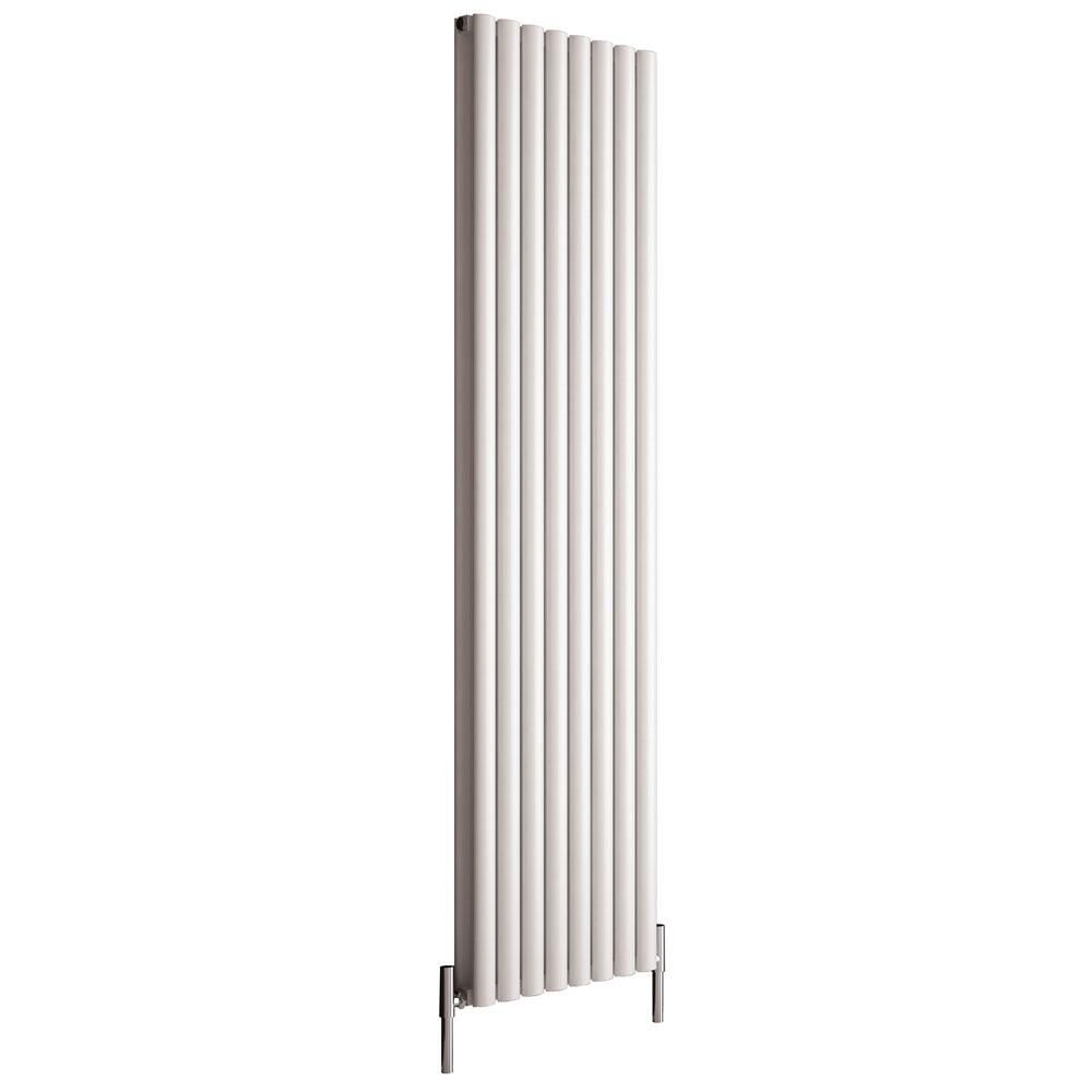 Milano Aruba Ayre - Aluminium White Vertical Designer Radiator - 1800mm ...