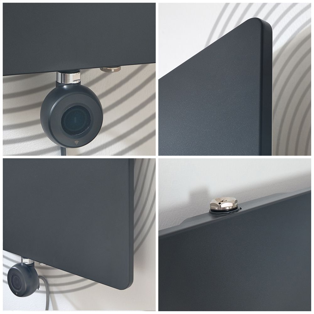 Milano x ECOSO Ria - Wi-Fi Electric 1800mm Flat Panel Vertical Designer ...