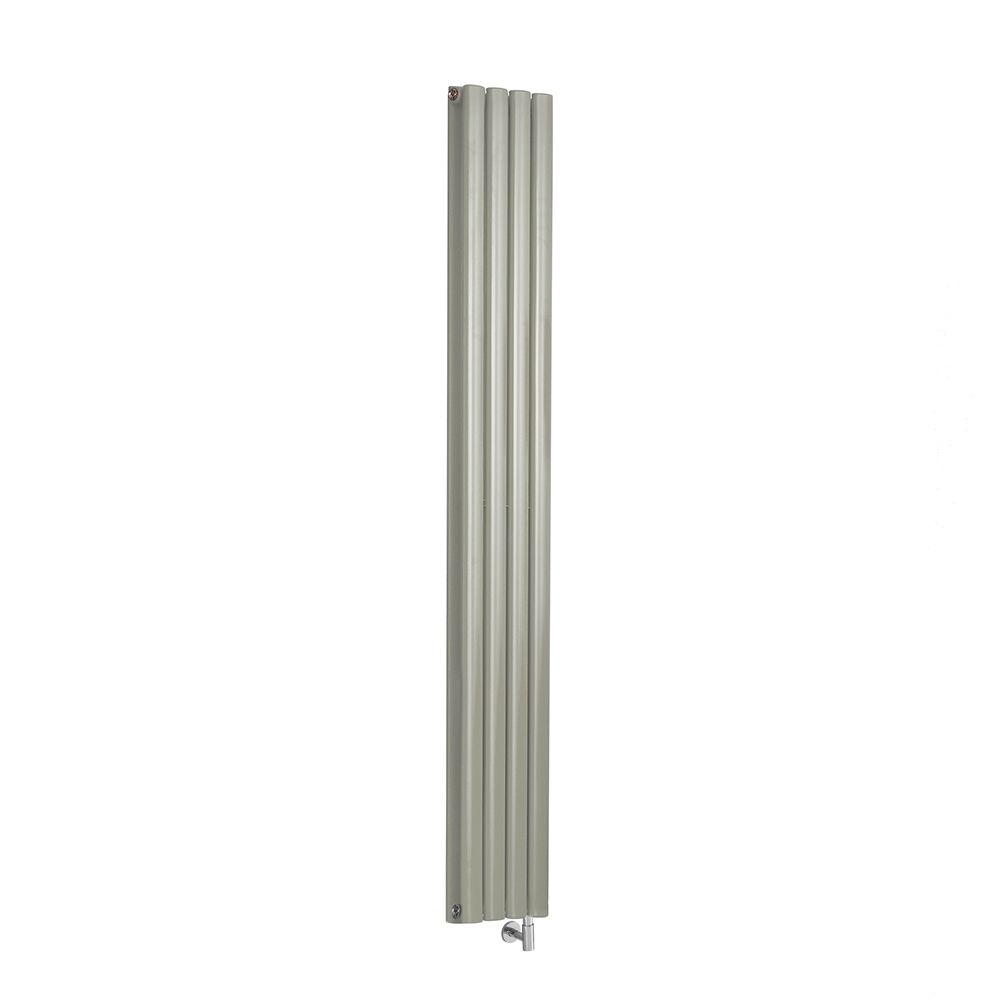 Milano Aruba Electric - Sage Leaf Green Vertical Designer Radiator ...