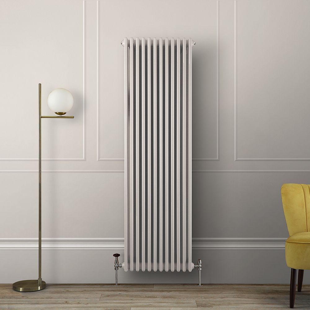 alpha white column radiator