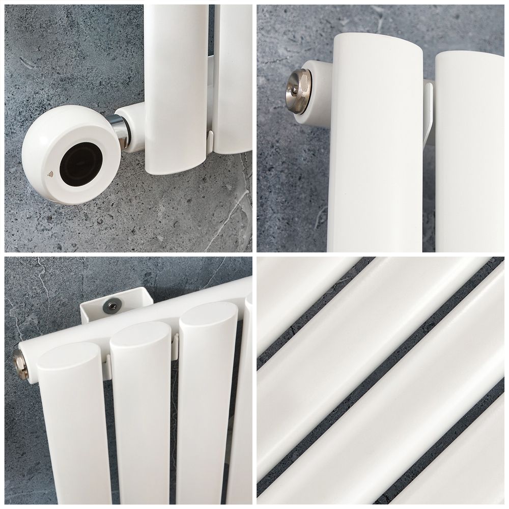 Milano x ECOSO Aruba Electric - White Horizontal Designer Radiator ...