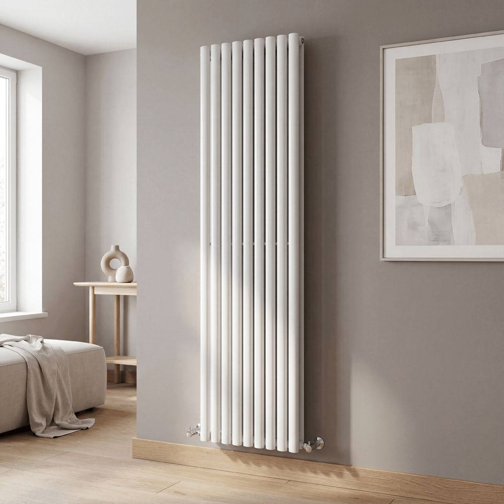 Sterling Quinn - Vertical Designer Radiator - 1750mm Tall - Choice of ...