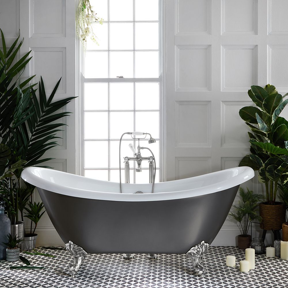 Milano Legend - Traditional Double-Ended Freestanding Slipper Bath ...