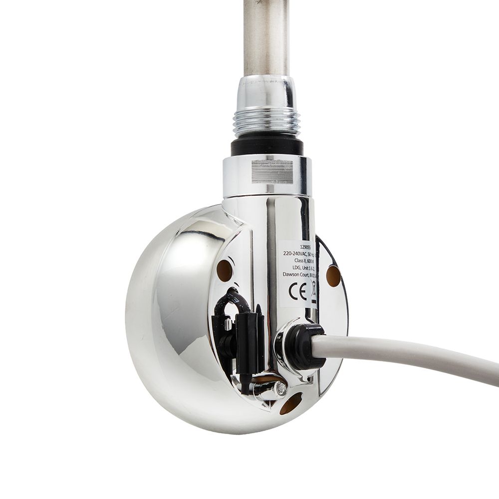 ECOSO - Chrome Thermostatic Wi-Fi Heating Element for Vertical ...