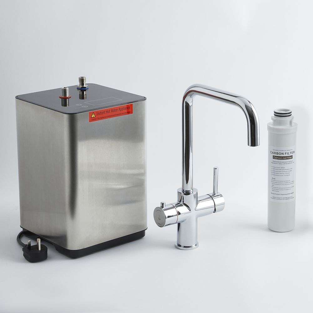 Milano Mirage - Modern 3-in-1 Instant Boiling Hot Water Kitchen Mixer ...