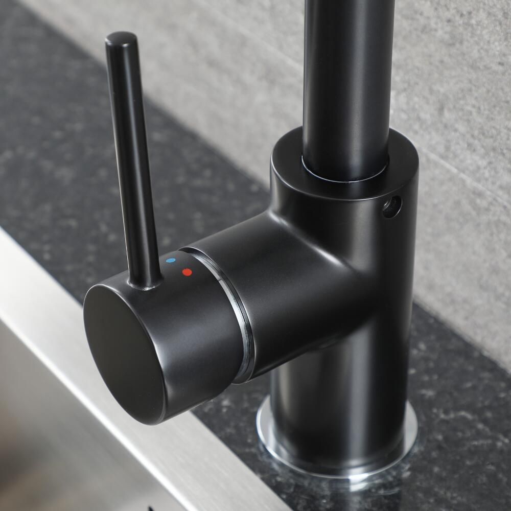 Milano - Modern Kitchen Mixer Tap with Swivel Spout - Choice of finish
