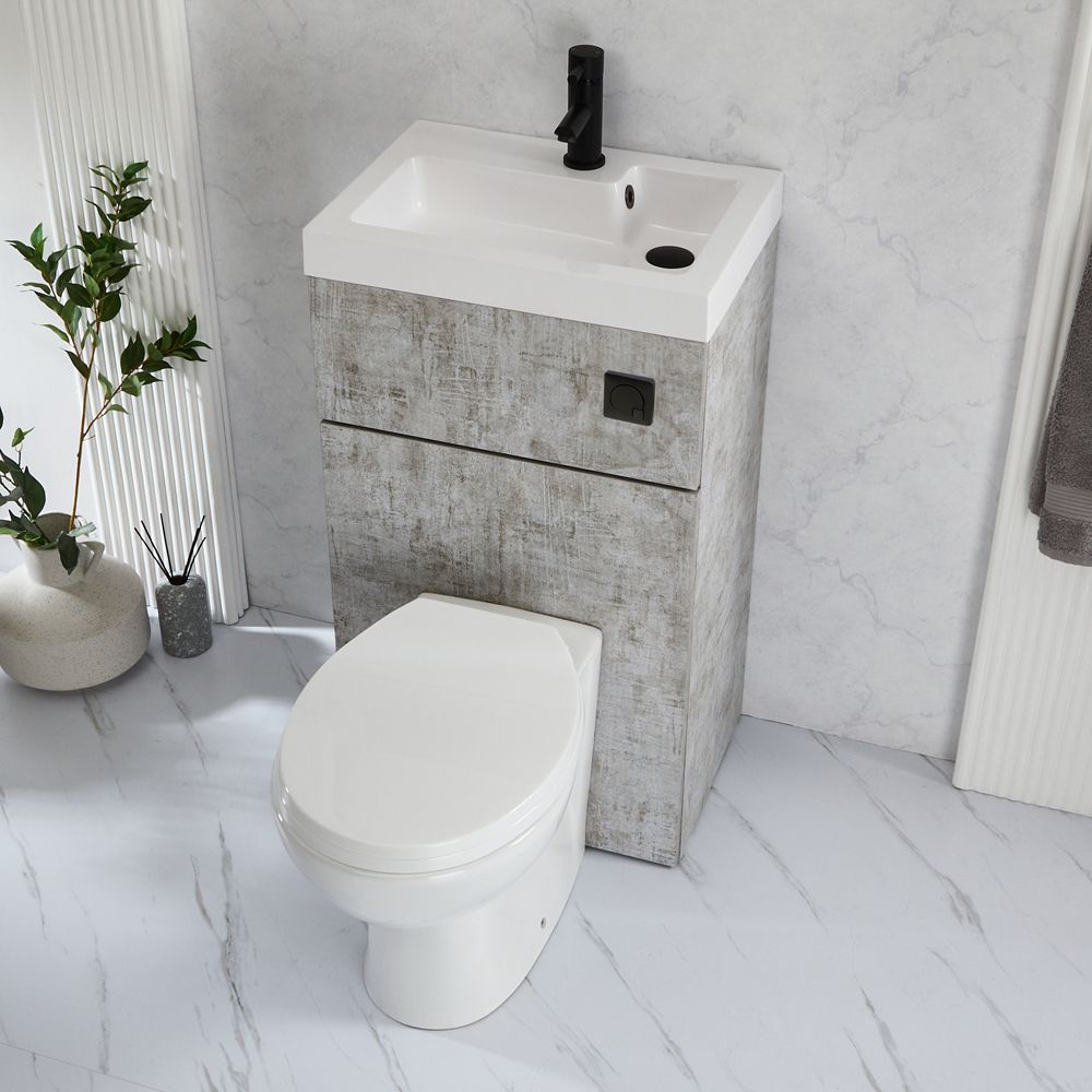 Milano Lurus - Modern Select Toilet and Basin and Combination Unit ...