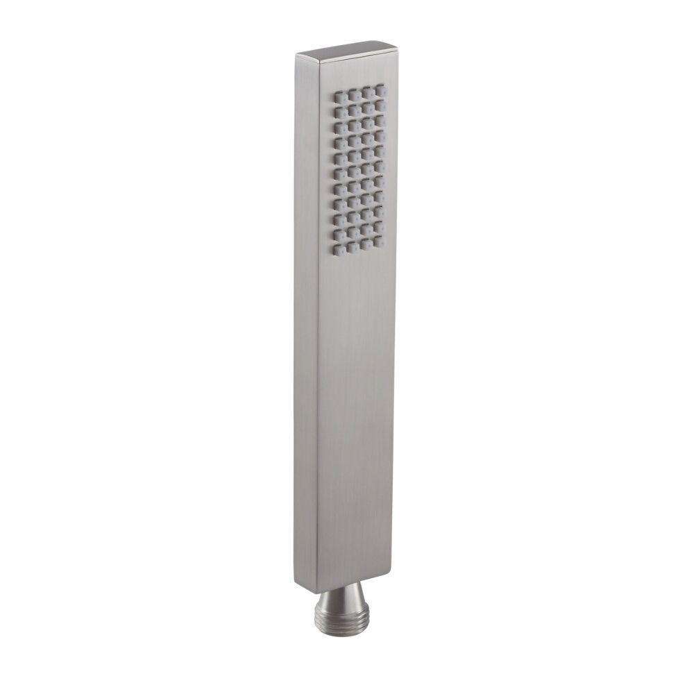 Milano Hunston - Brushed Nickel Shower with Square Hand Shower Kit (1 ...