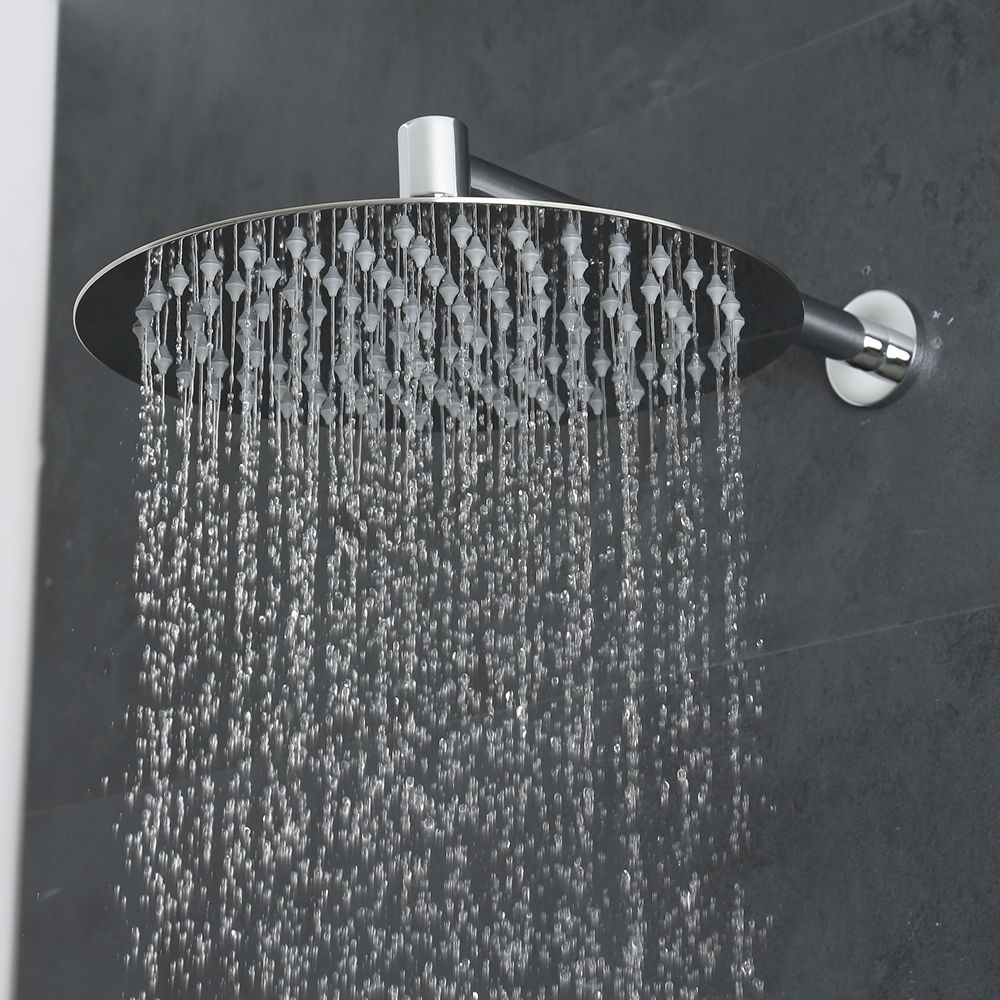 Milano Mirage - 300mm Round Ultra Thin Shower Head - Chrome