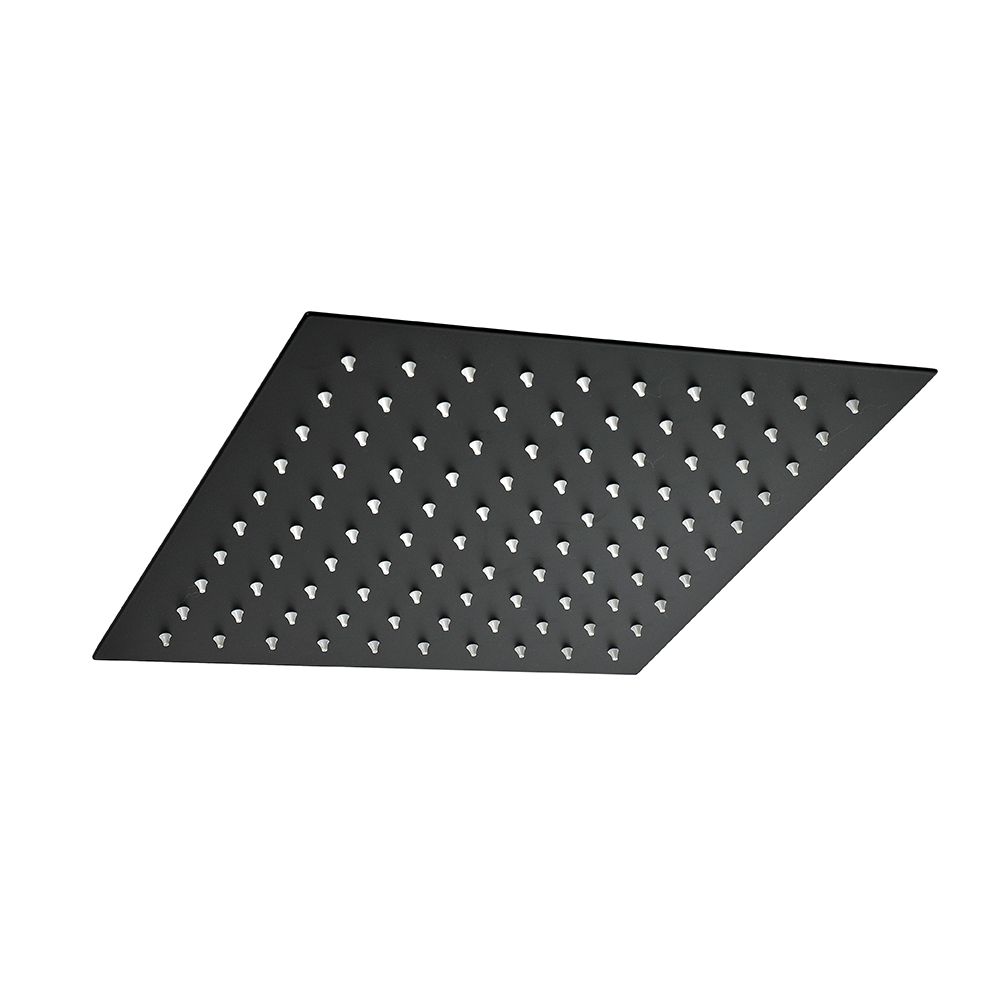 Milano Preto - Black Thermostatic Shower with Diverter, Shower Head ...