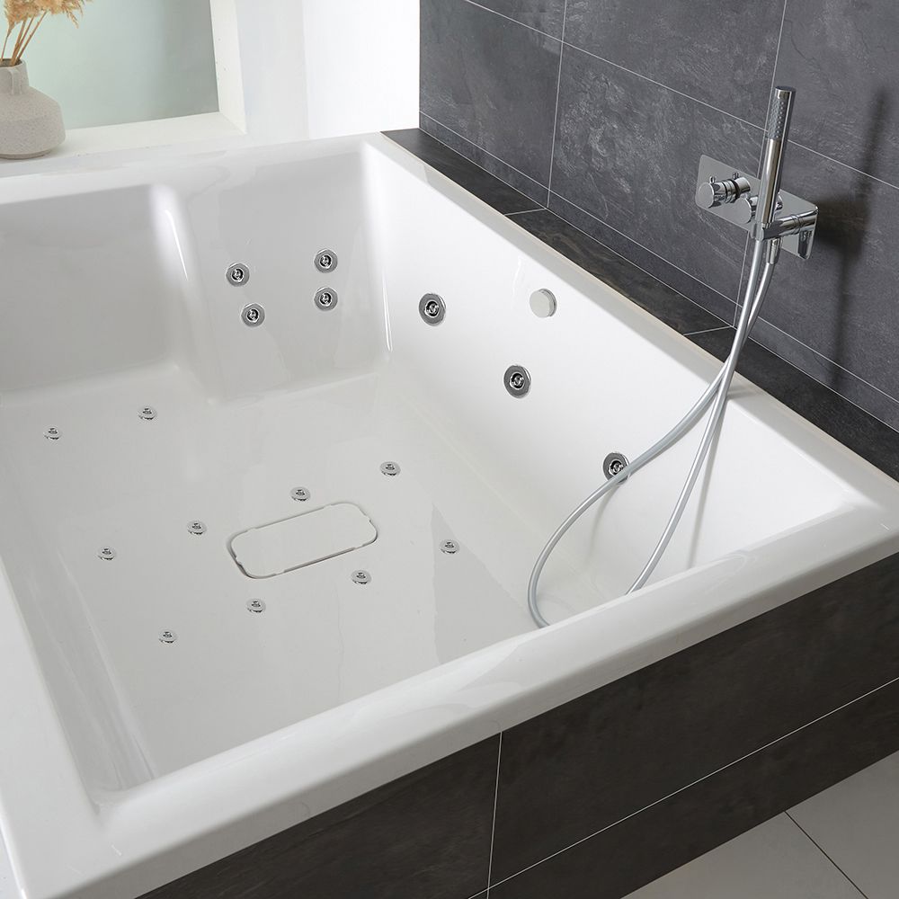 Milano Serene - Double-Ended Deep Inset Bath - 1800mm x 1200mm - Choice ...