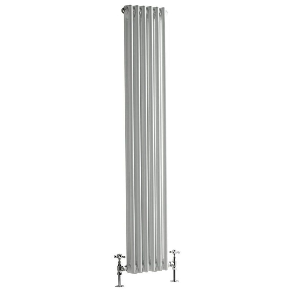 Milano Windsor - White Vertical Traditional Double Column Radiator ...