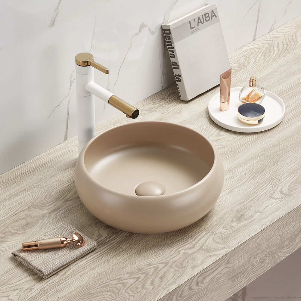 Milano Elements - Round Countertop Basin - 360mm (No Tap-Holes ...