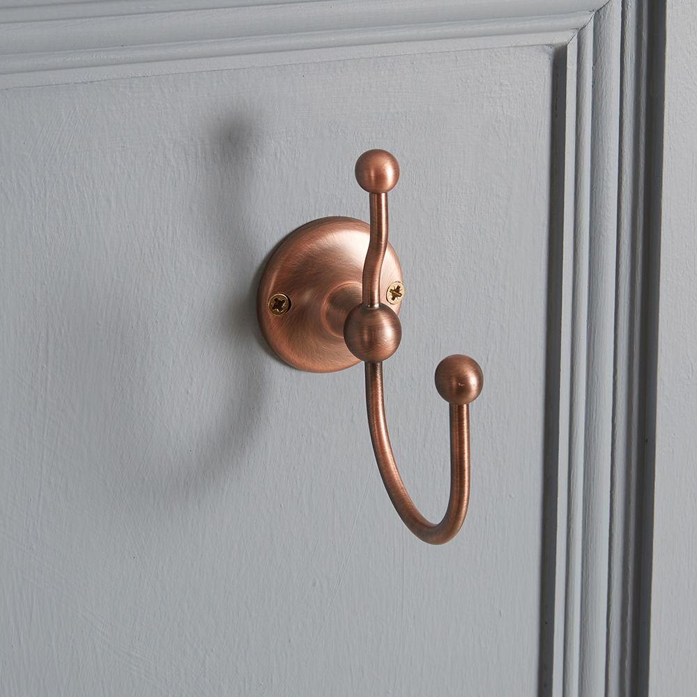 Milano Elizabeth - Traditional Double Robe Hook - Oil Rubbed Bronze