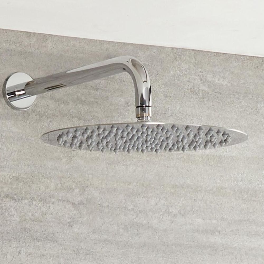 Milano Mirage - 400mm Round Ultra Thin Shower Head - Chrome