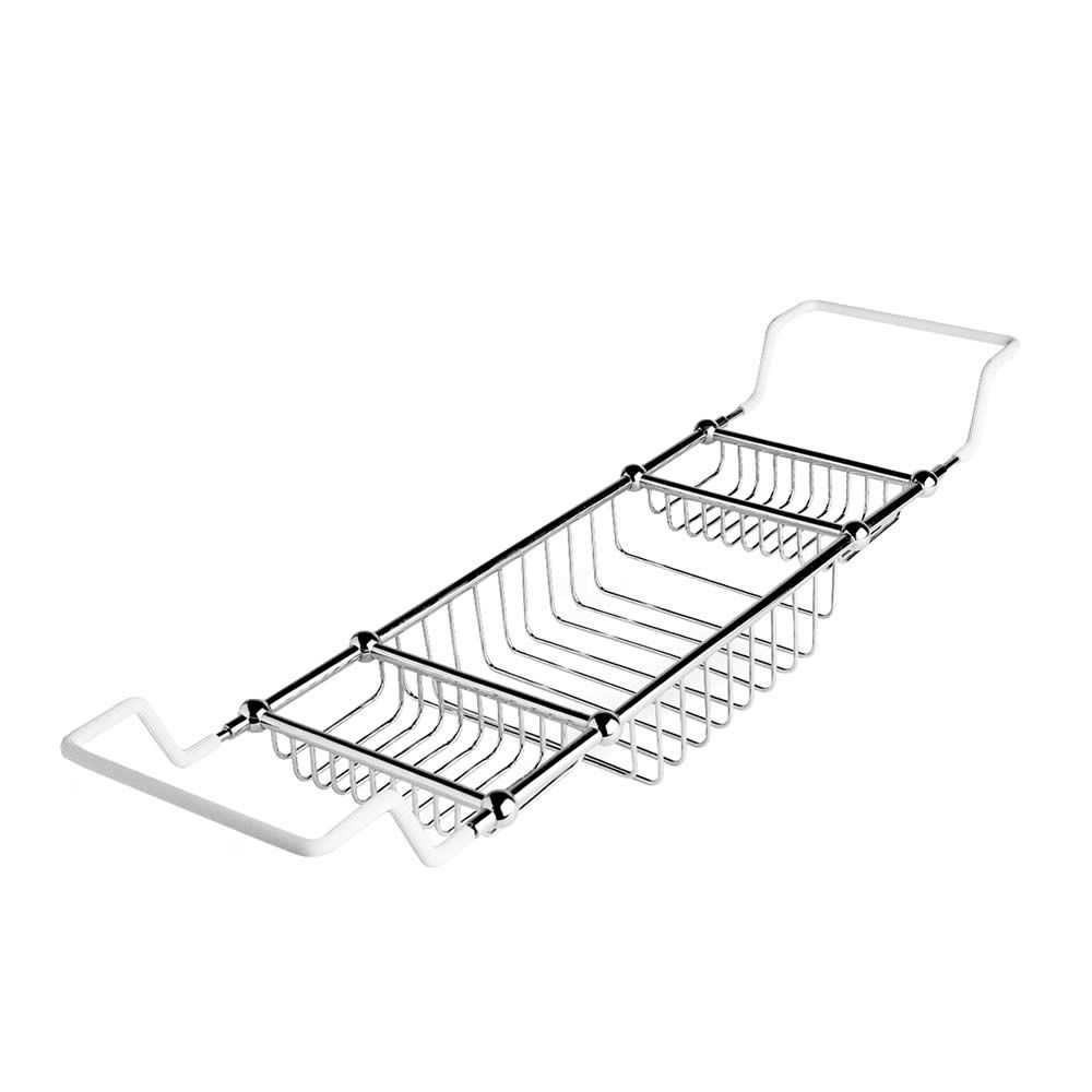 Milano Elizabeth - Traditional Chrome Adjustable Bath Rack