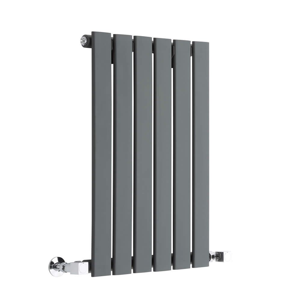 Milano Alpha - Anthracite Flat Panel Horizontal Designer Radiator ...