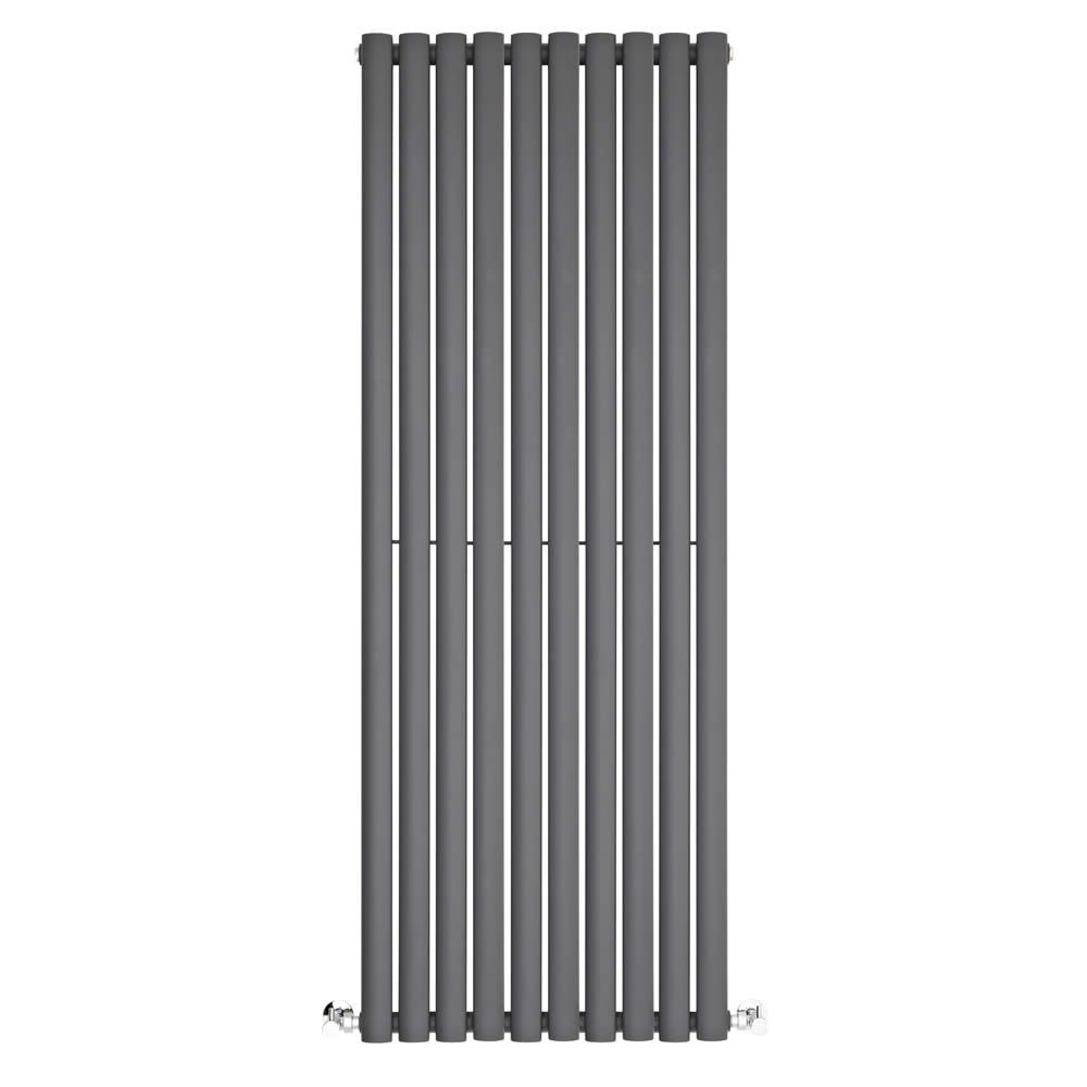 Milano Aruba - Anthracite Vertical Designer Radiator - 1400mm x 590mm ...