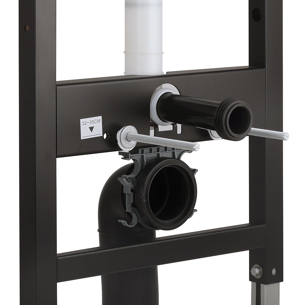 Milano - Tall Wall Hung Toilet Fixing Frame and Concealed Cistern ...