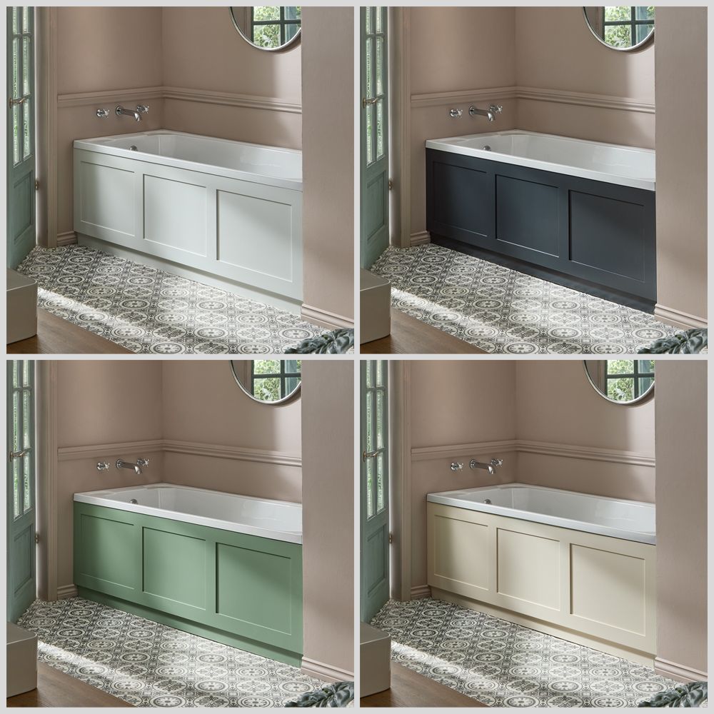 Milano - 1700mm Traditional Bath Side Panel - Choice of Finish