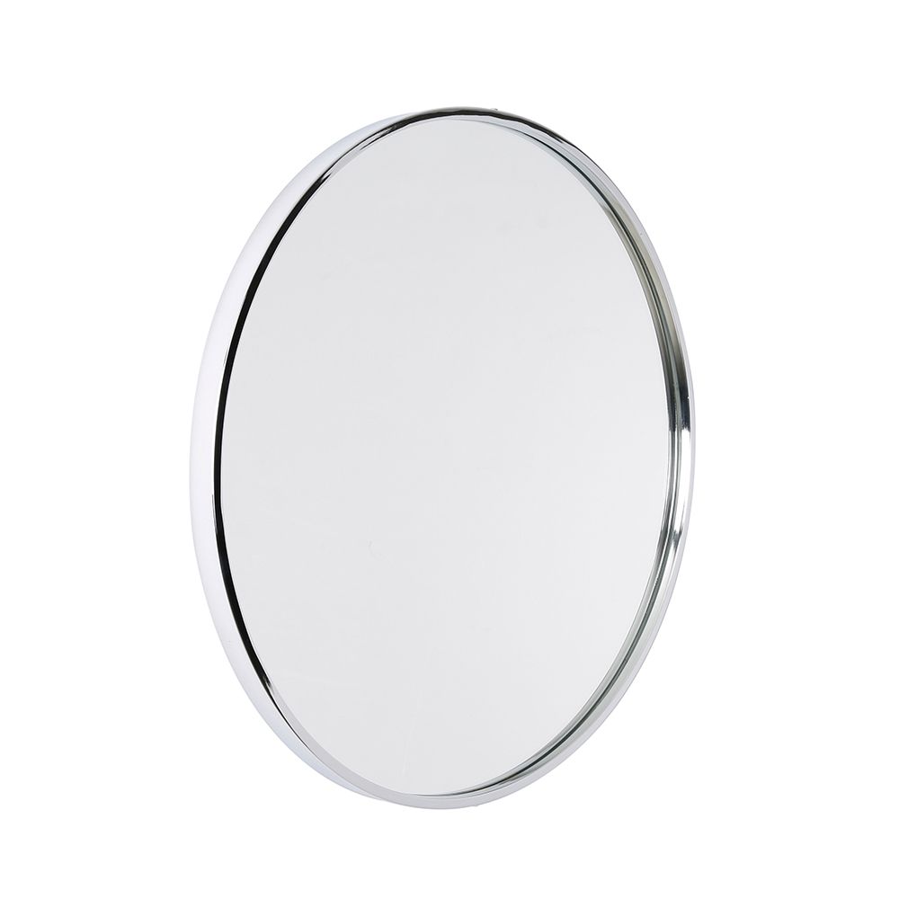 Milano Annalise - Chrome Round Wall Hung Mirror - 600mm