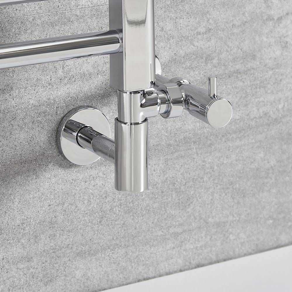 Milano - Modern Chrome Heating Element Cable Masking Cover