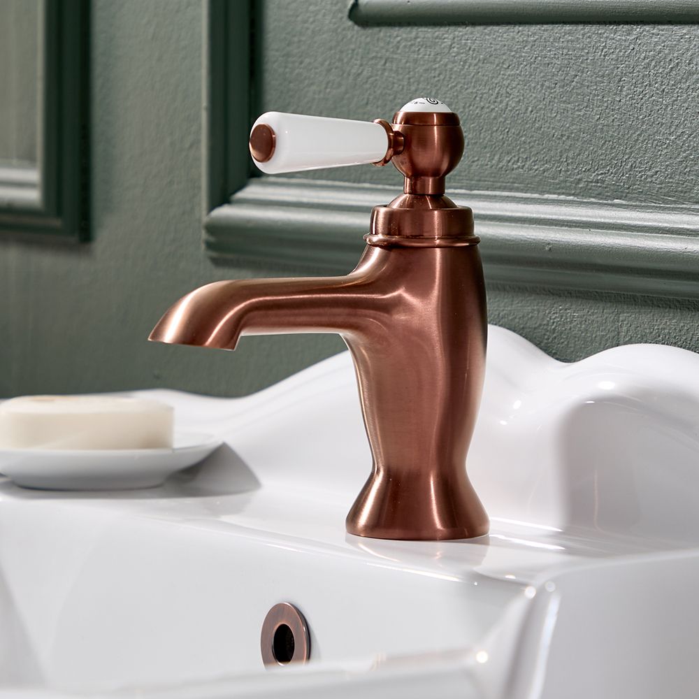 Milano Elizabeth - Traditional Single Lever Mono Basin Mixer Tap ...