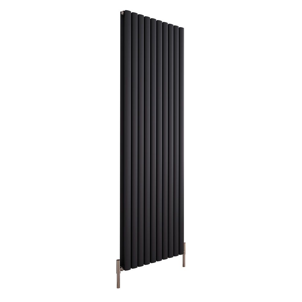 Milano Aruba Ayre - 1800mm Anthracite Vertical Aluminium Designer ...