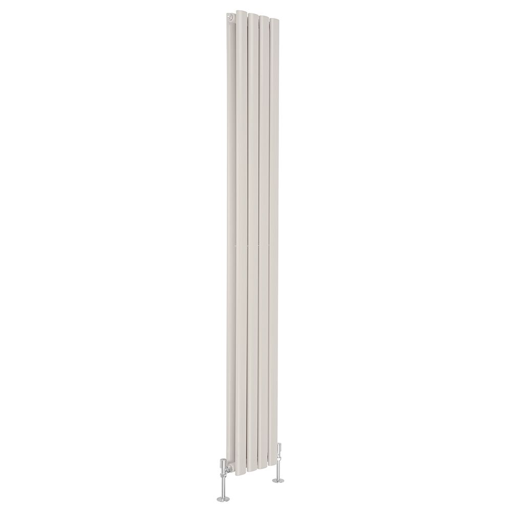 Milano Aruba - Pearl White Vertical Designer Radiator - 1780mm Tall ...