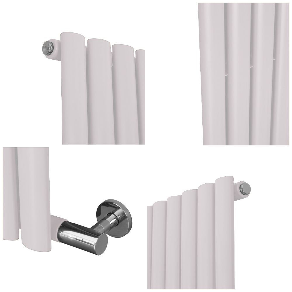 Milano Aruba Electric - Rose Petal Pink Horizontal Designer Radiator ...