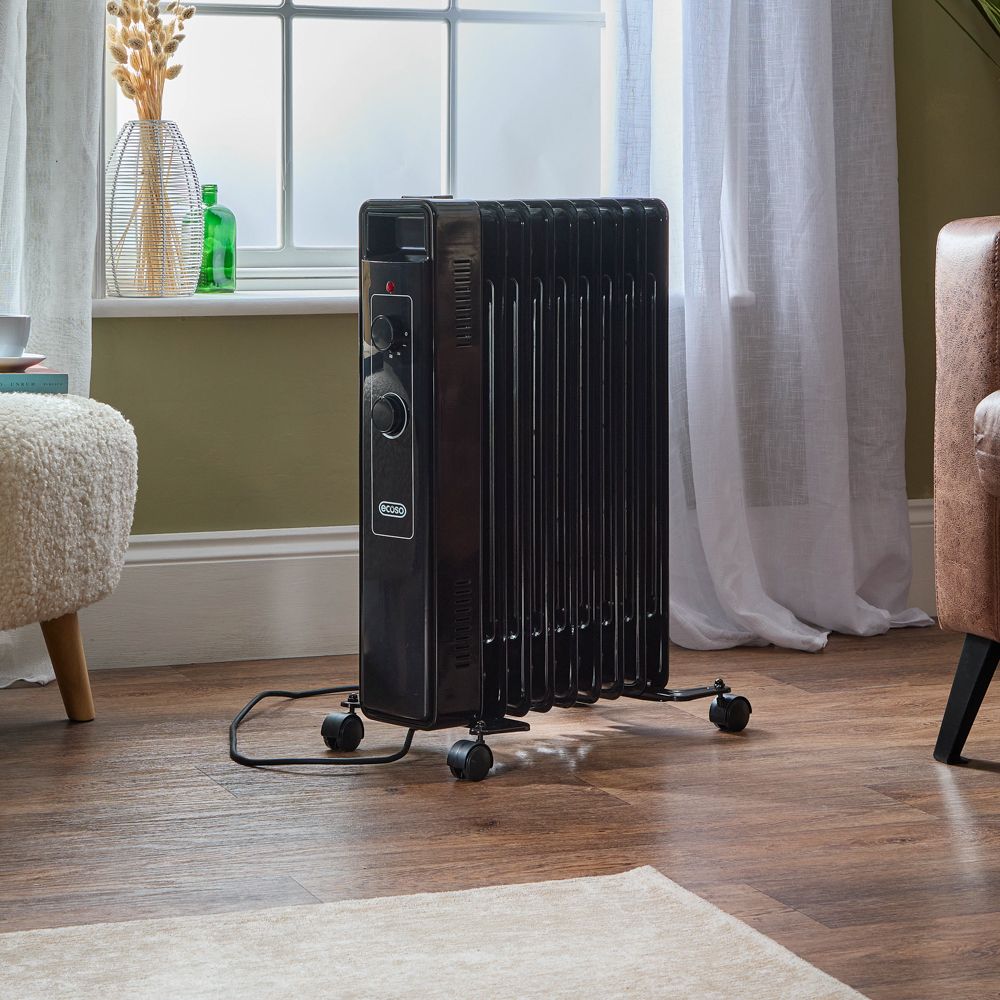 ECOSO Luan - Electric Portable Oil Filled Radiator - Choice of Wattage ...