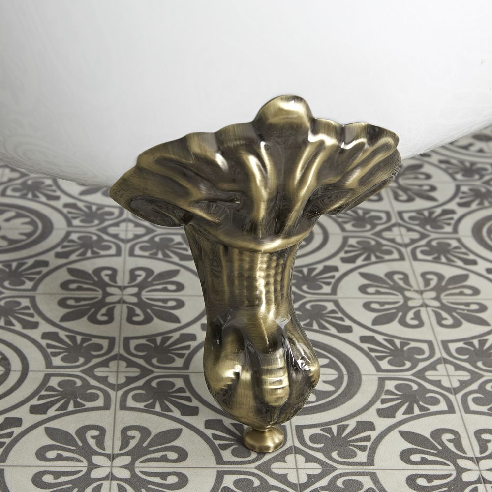 Milano Richmond - White Traditional Freestanding Bath with Choice of ...