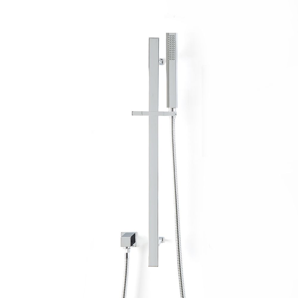 Milano Arvo - Modern Riser Rail Kit with Hand Shower and Outlet Elbow ...