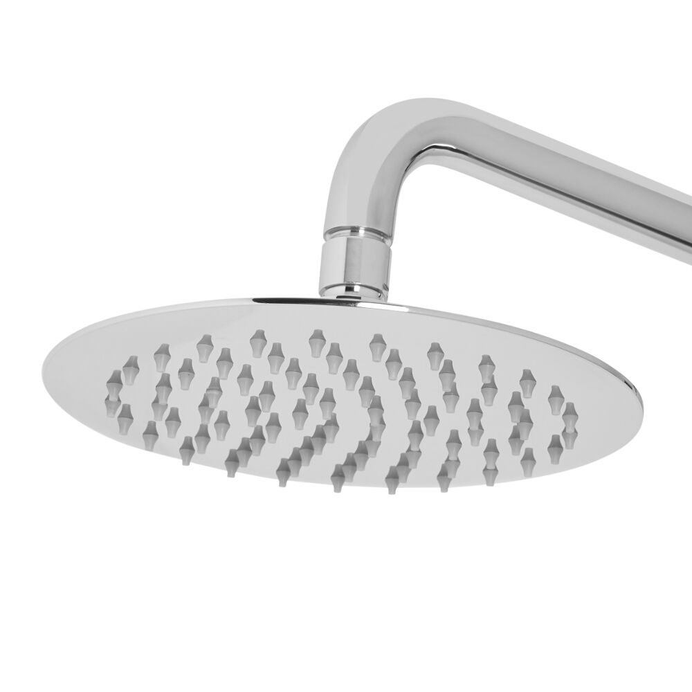 Milano Astley - Modern Thermostatic Exposed Corner Shower Tower Panel ...
